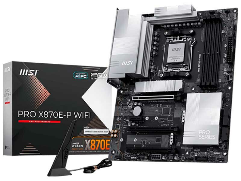 Материнская плата MSI PRO X870E-P WIFI (AM5, ATX)