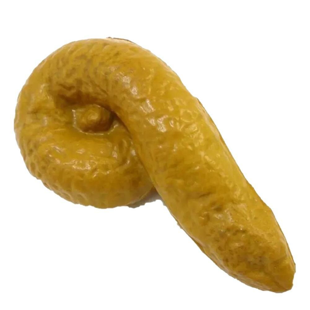 Имитация какашек, хитрая подделка игрушечной какашки бабы