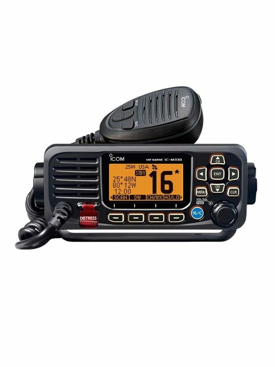 Профессиональная бортовая морская VHF радиостанция Icom IC-M330