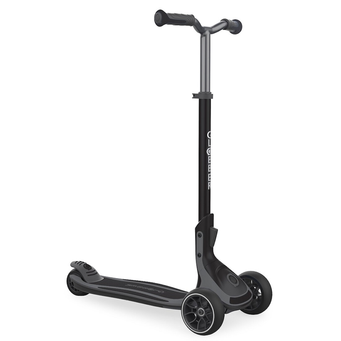 Взрослый 3-х колесный самокат "Globber Ultimum", до 100кг - Black