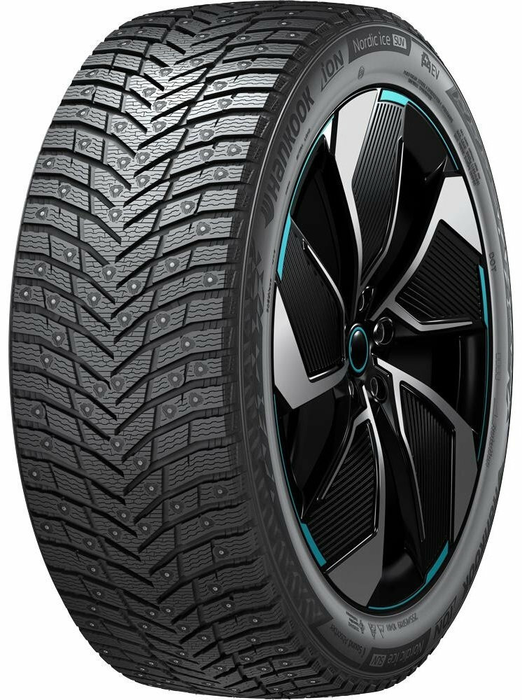 Зимняя автомобильная шина бескамерная Hankook IW04A iON Nordic Ice Suv 235/50 R19 103T шип