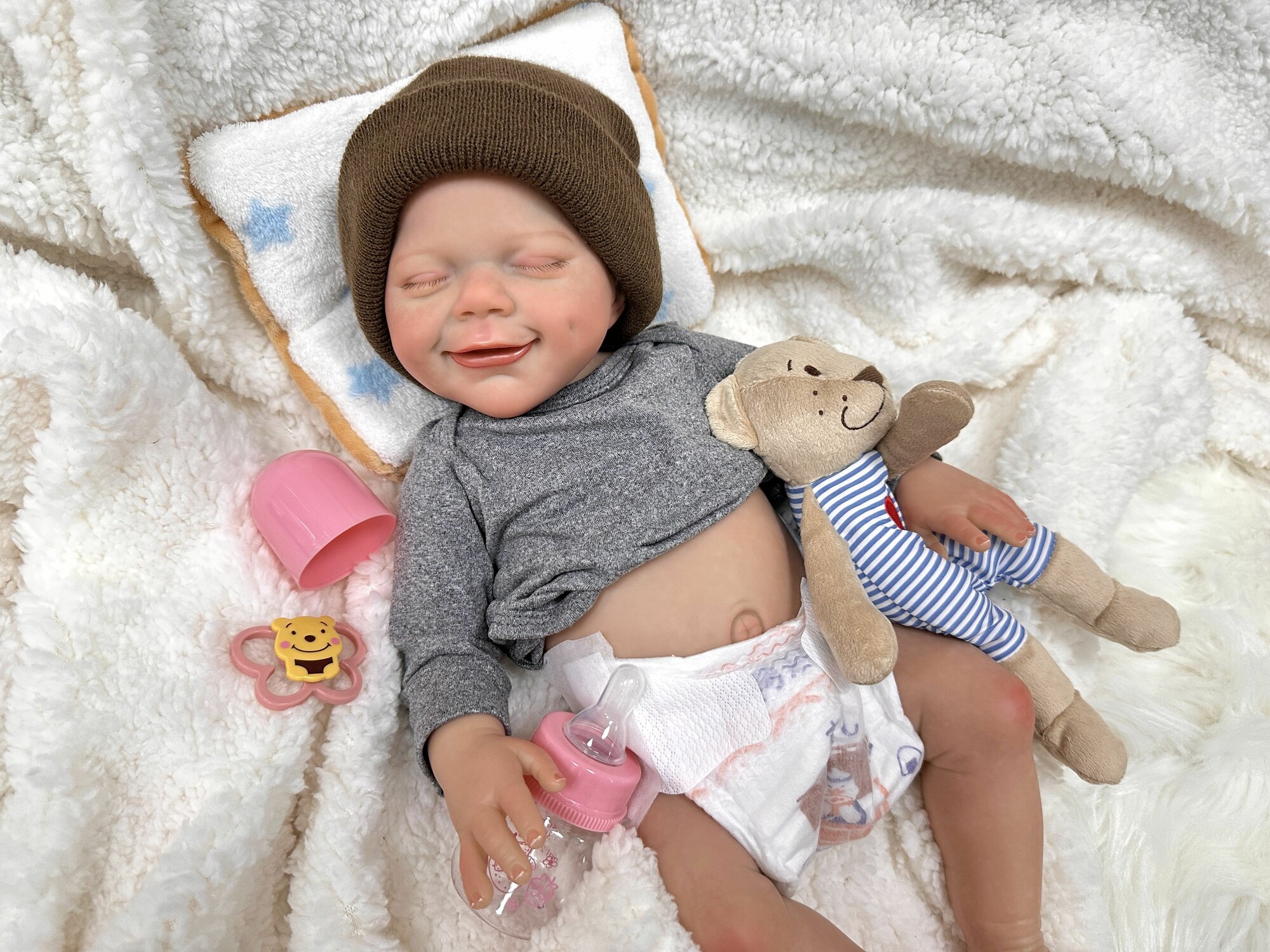 Кукла реборн 50cm Силикон для всего тела /Реалистичная кожа/девушка