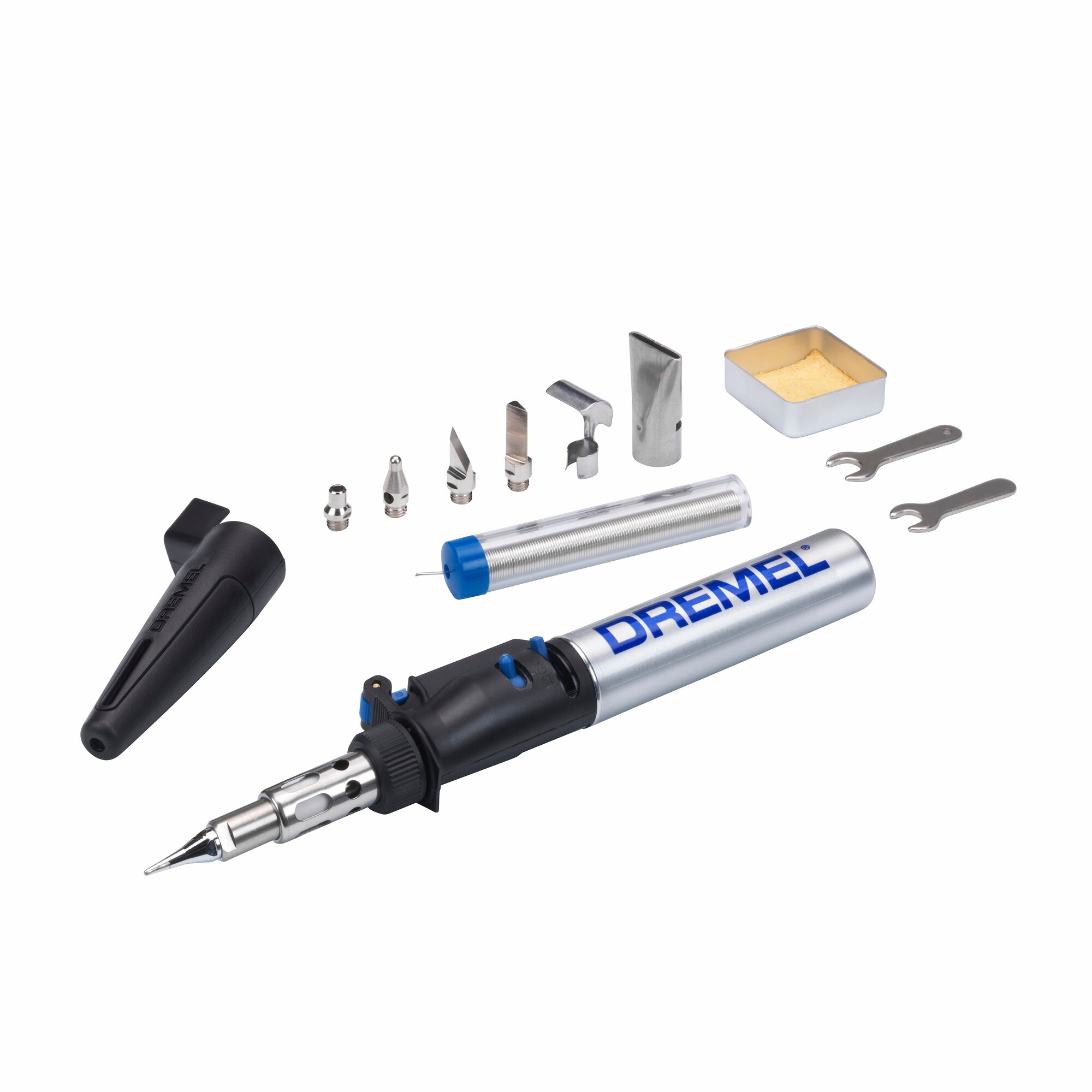Dremel VersaTip 2000-7 - Газовый (бутановый) паяльник 7 в 1, F0132000JD