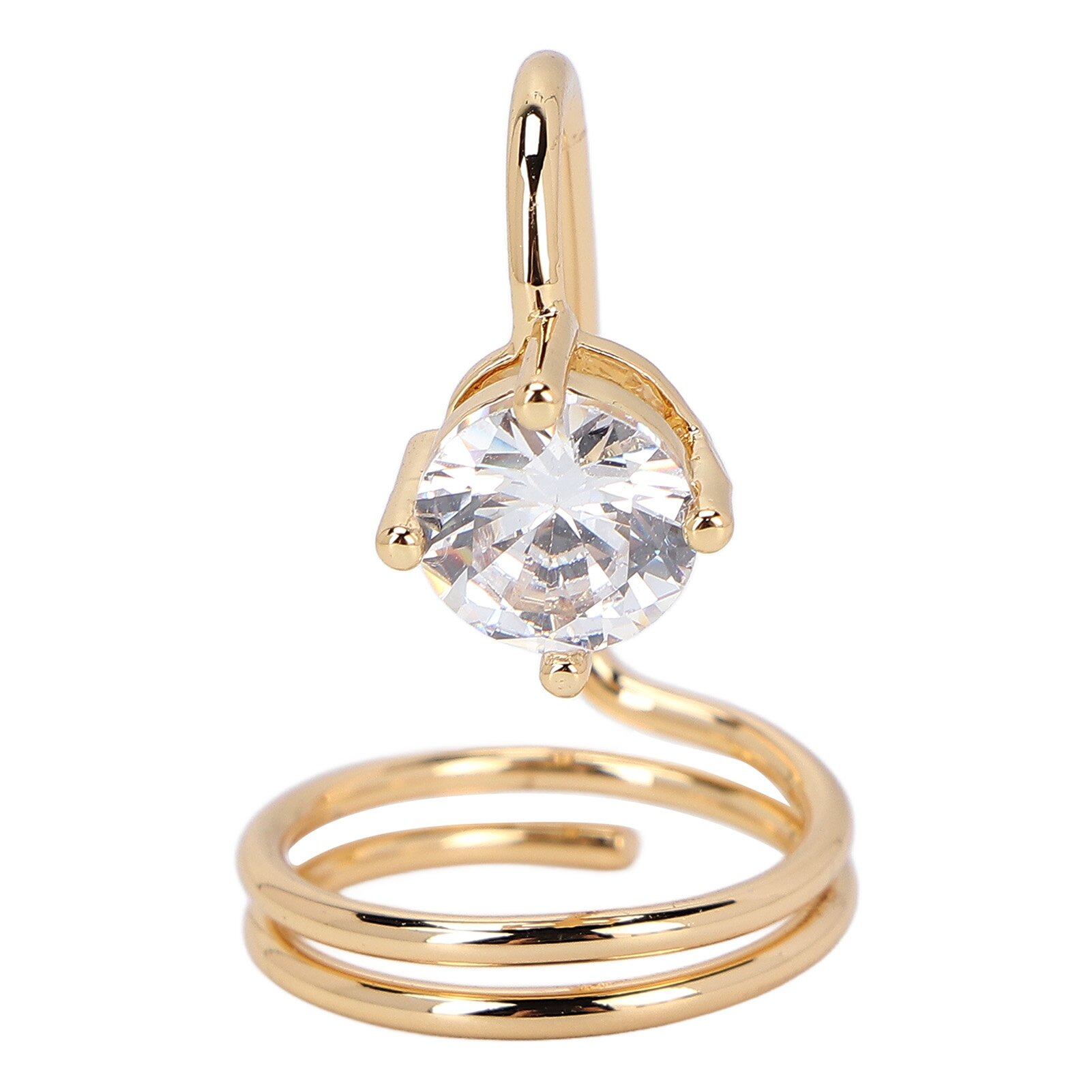 Женское пальцем кольцо ногтя кольцо с кольцом кольца