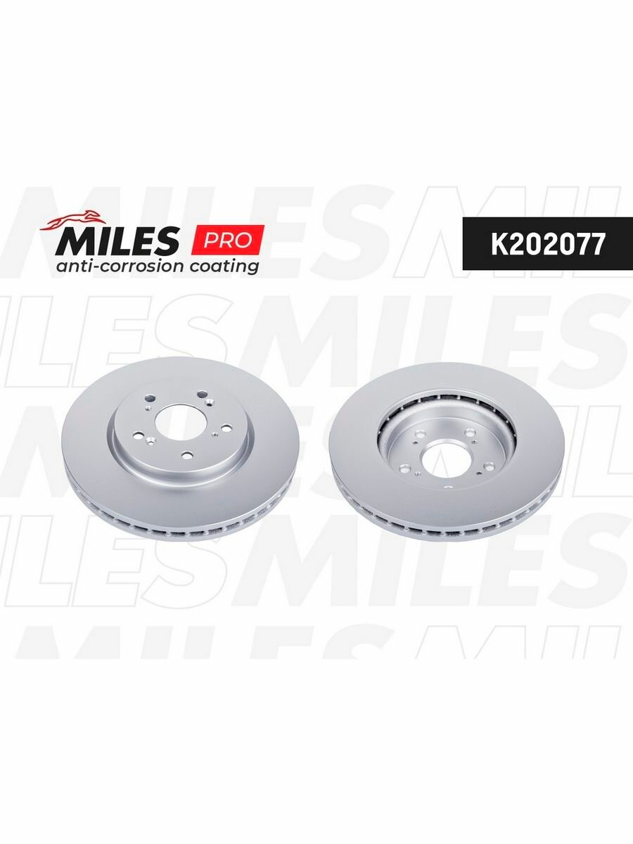 Диск тормозной передний вентилируемый для а/м GREAT WALL Hover H6; HAVAL H6, М6, Miles K202077