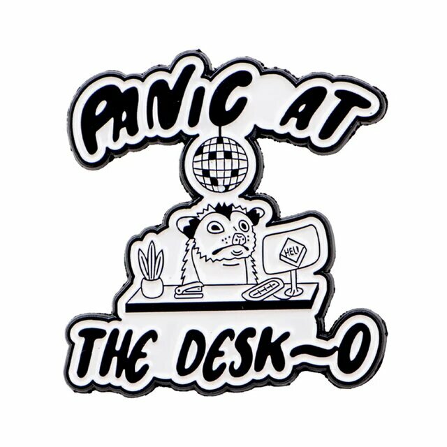 Эмалированная булавка с изображением енота и опоссума, милая брошь, булавки с соснами, значок на рюкзак, аксессуары для одежды, ювелирные изделия с животными, подарки для друзей