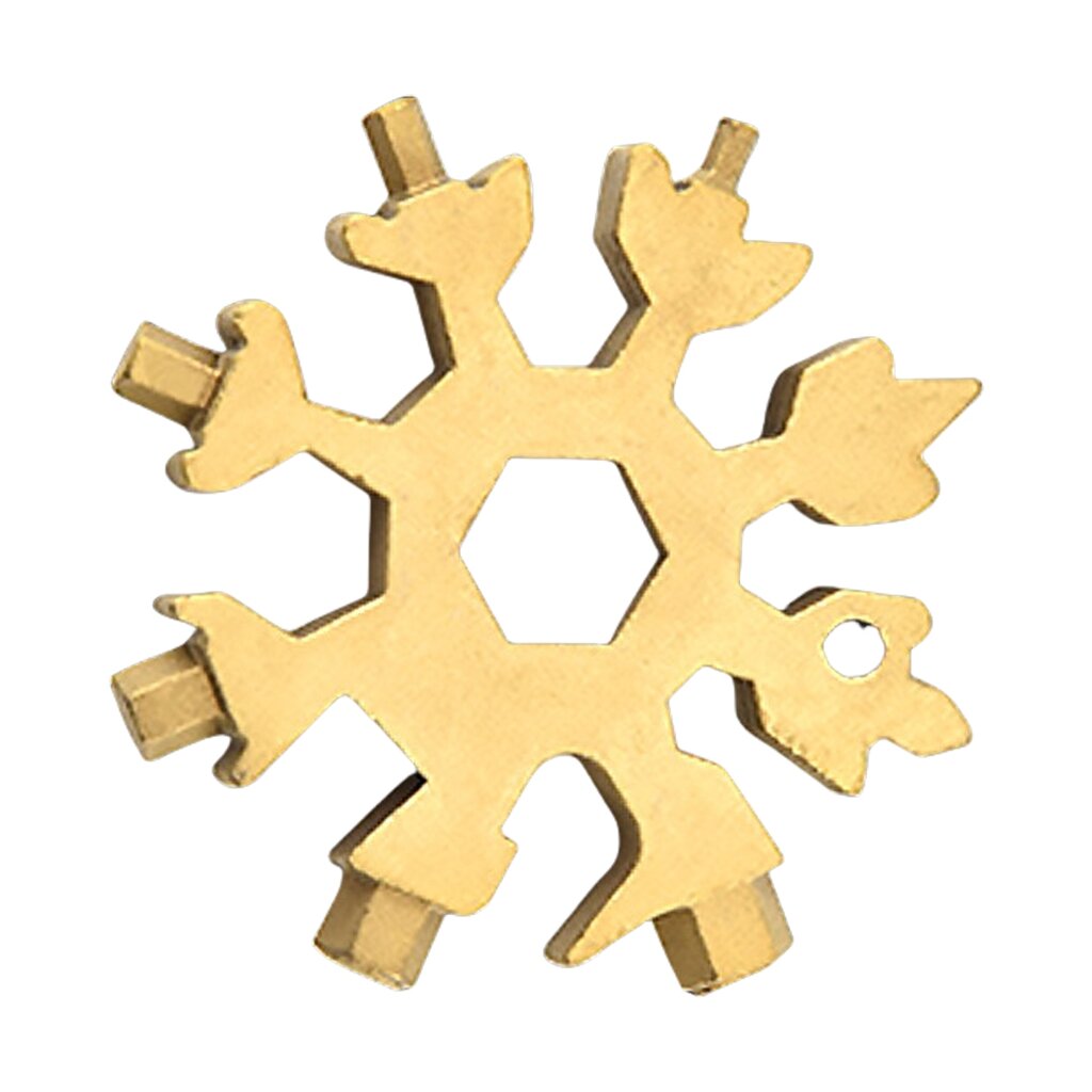 Портативный Многофункциональный Крутящий Момент Снежинка Гаечный Ключ Стальной Шестигранный Универсальный 18 в 1 Восьмиугольная Отвертка Бытовой Инструмент