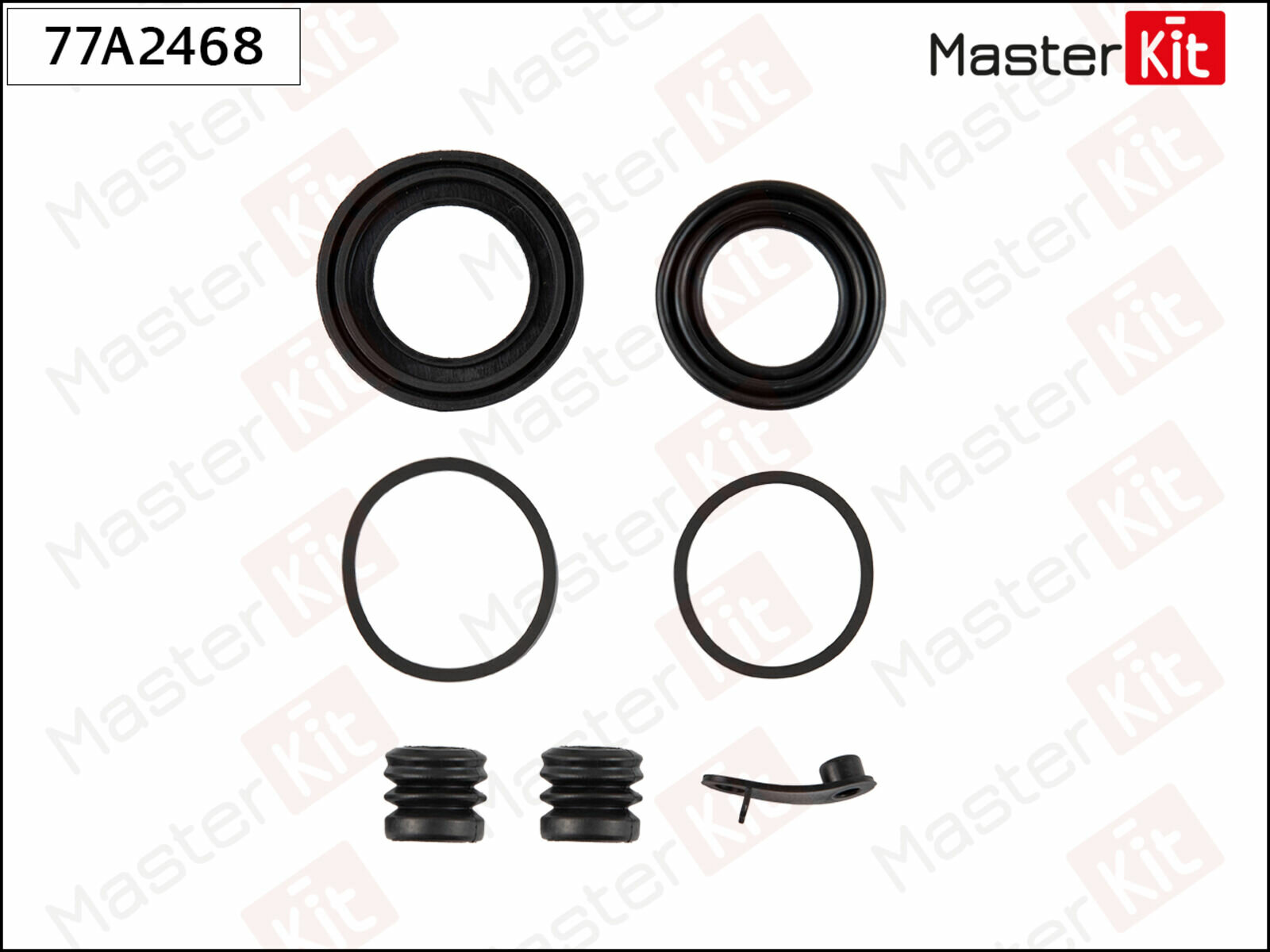 Ремкомплект Тормозного Суппорта Audi 80 (89, 89Q, 8A, B3) 1986 - 1991(Masterkit 77A2468)
