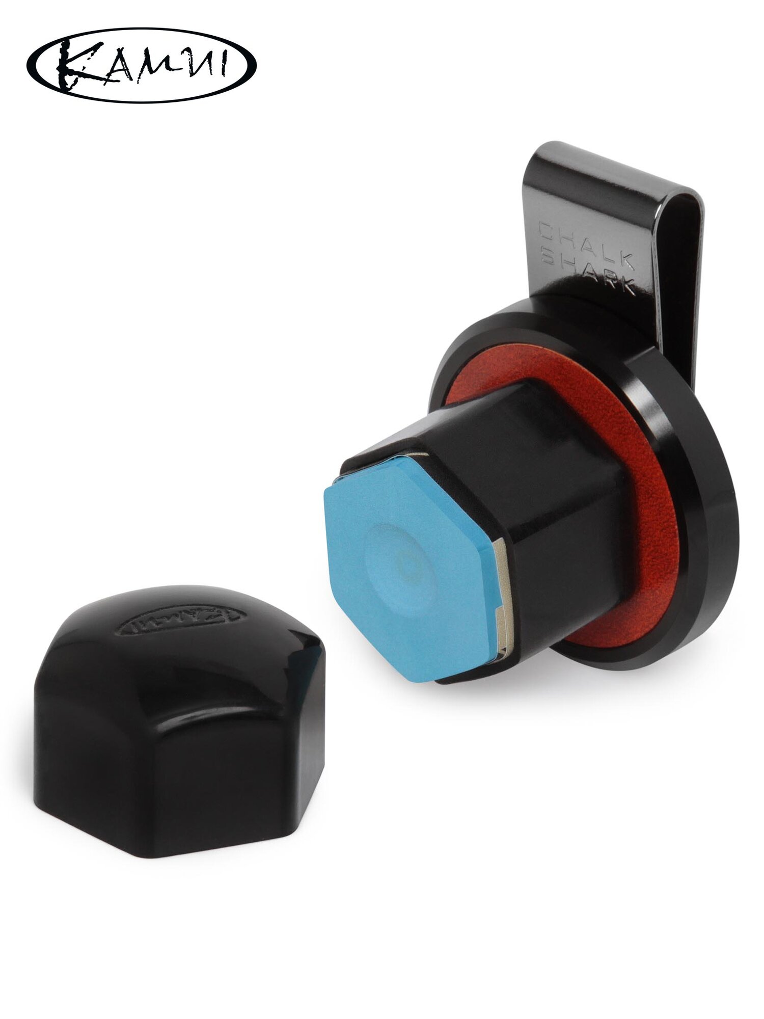 Держатель для мела Kamui Roku Chalk Shark, магнитный, коричневый, 1 шт.