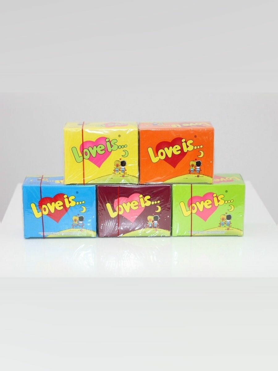 Жевательная резинка Love is "ассорти" 500 *4,2 гр.