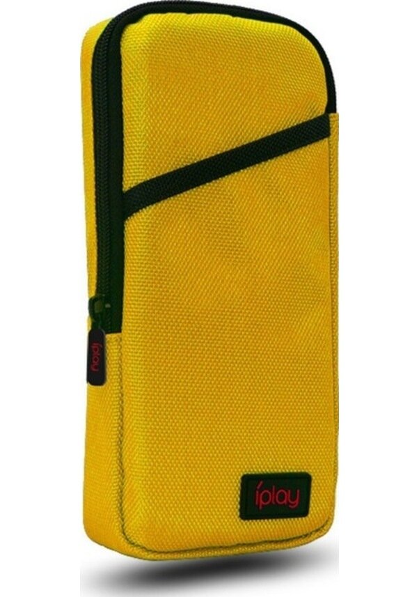 Сумка для хранения iPlay Host, закалённая плёнка + чехол для клавиш + защитный чехол, набор защитных сумок 7 в 1, мягкая, для Switch Lite, жёлтая