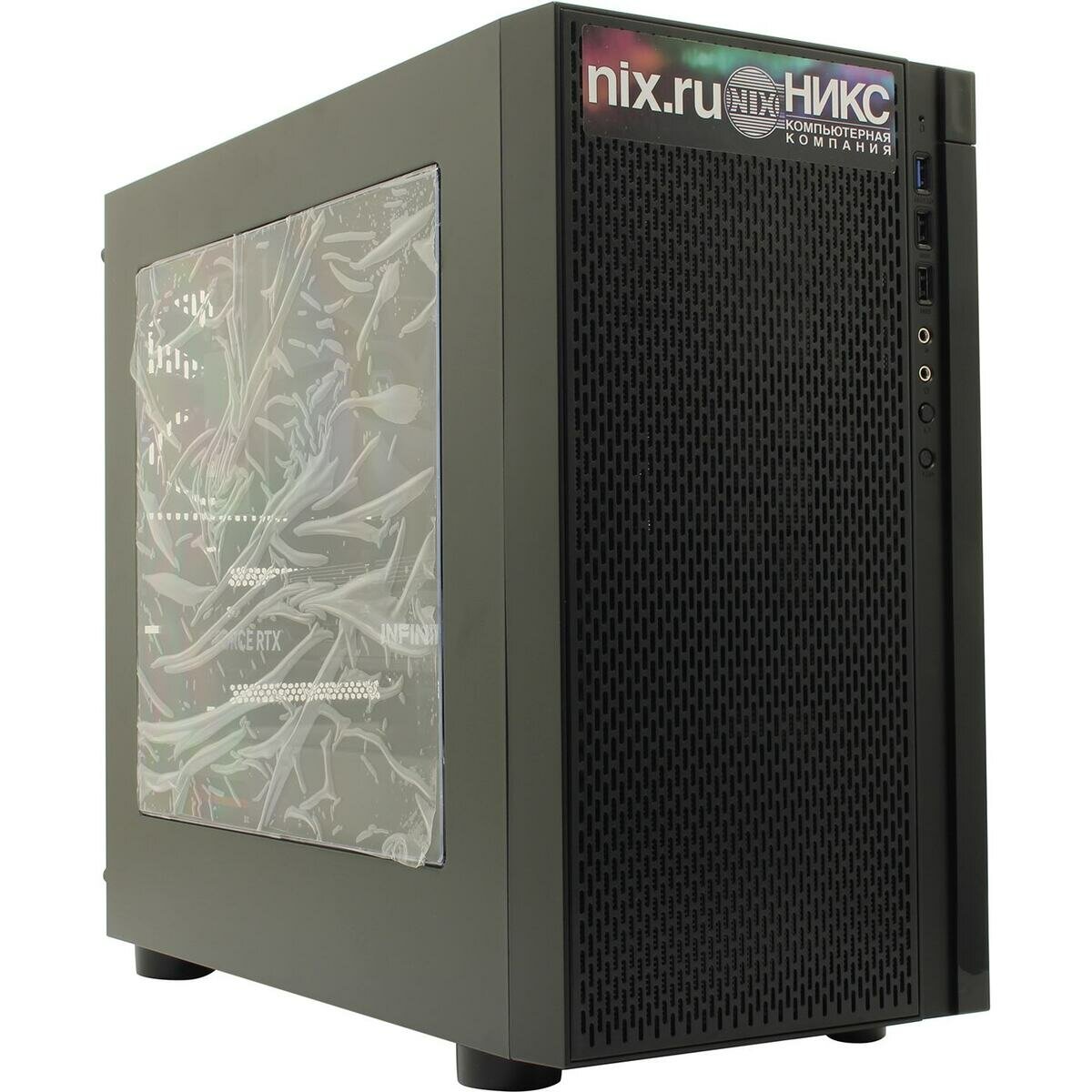 Никс X6000Ma Z0928380 Ryzen 7 5700X/32 ГБ/1 x 2 Тб SSD/1 x 2 Тб HDD/GeForce® RTX 5070