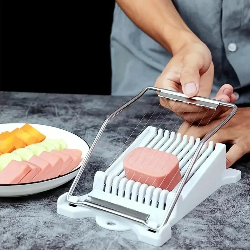 Многофункциональная мясорубка для завтрака, нож нарезки ветчины из нержавеющей стали, кухонный инструмент сыра