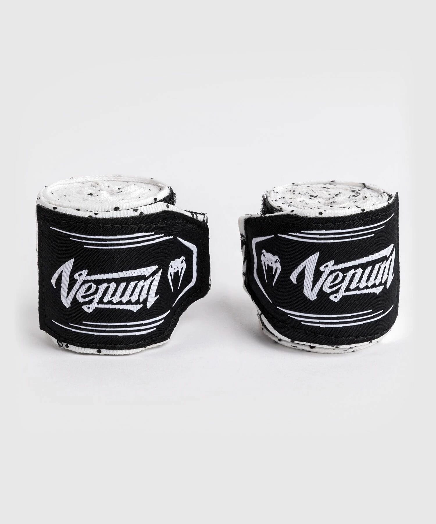 Бинты боксерские, эластичные Venum Monogram Advanced 2 шт. - White/Black (4 метра)