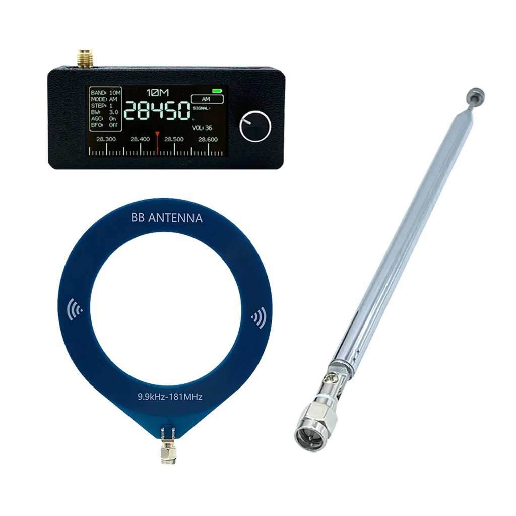 Карманный радиоприемник с чипом SI4732, четкий дисплей, режимы USB LSB AM FM