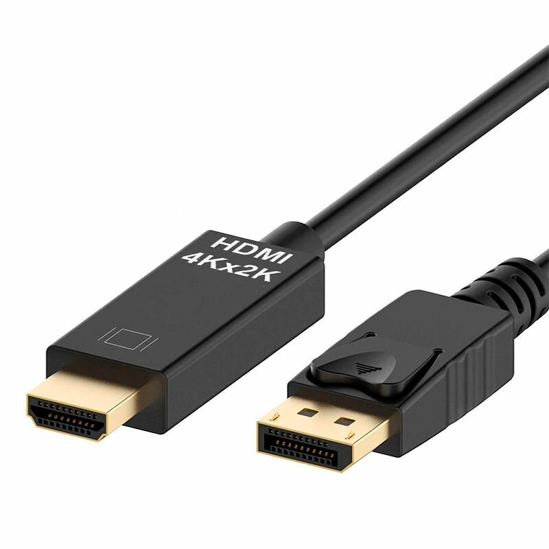 HN-DPHD (1,8 м) 4K Ultra HD конвертер/адаптер- переходник DP в HDMI преобразователь видеосигнала DisplayPort в HDMI