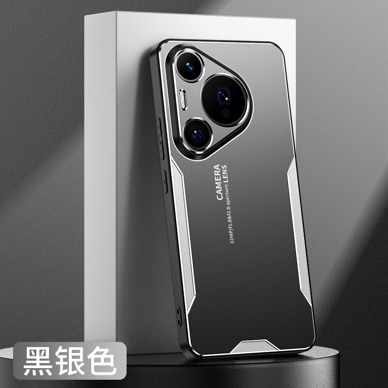 Чехол для Huawei Pura 80 Pro / Хуавей Пура 80 Про, матовая поверхность,360° Полная защита, чехол-кардиомонитор, поликарбонат (PC), защита камеры, ударопрочный, усиленные углы, soft touch