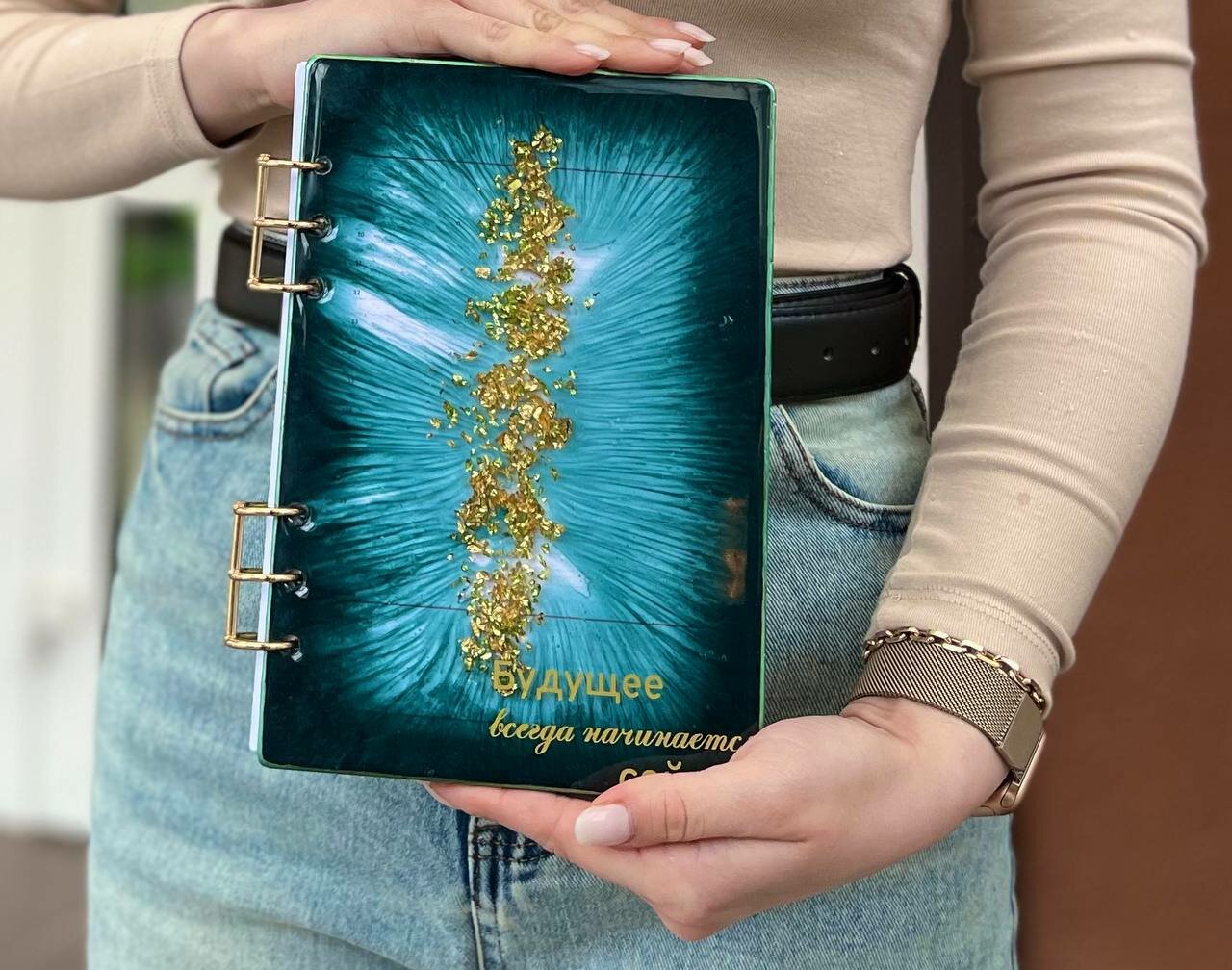 Блокнот из Эпоксидной Смолы