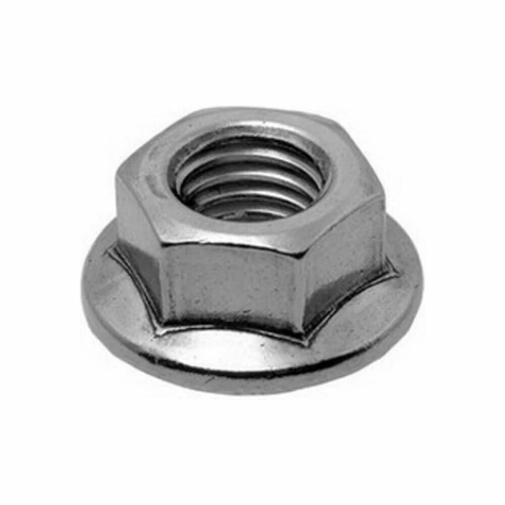 КостИнСтрой М10 Гайка шестигр. с пресс-шайбой DIN 6923, оц. (200шт) 35026