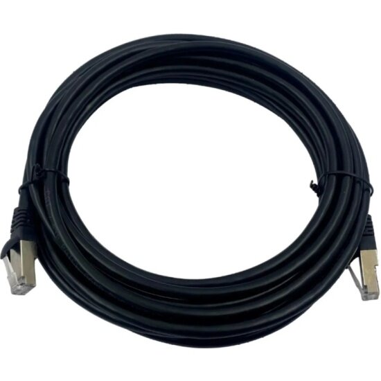 Патч-корд Buro BU-7-5M STP RJ-45 (m)-RJ-45 (m) 4 пары cat.7 CCA molded 5м черный