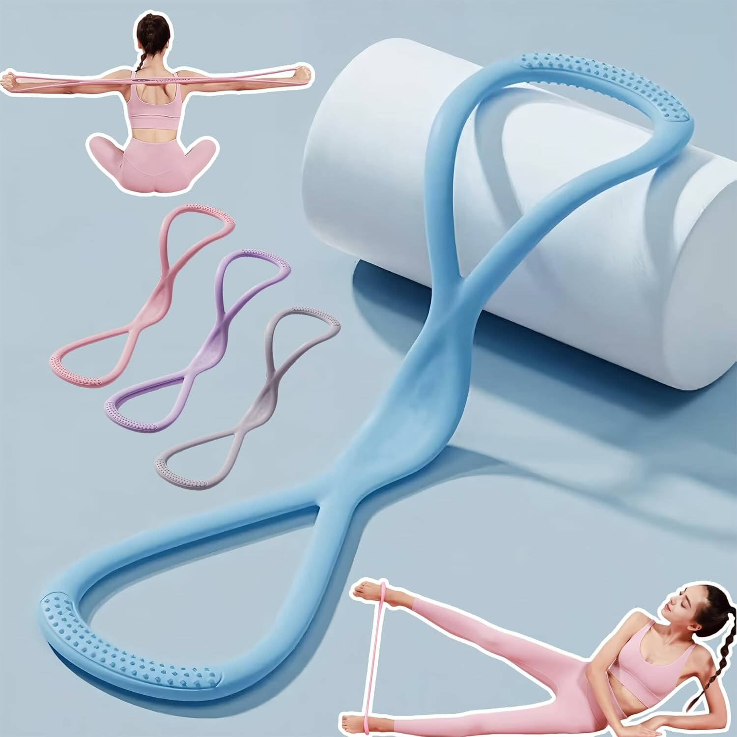 Фитнес-ленты подходят как для мужчин, так и для женщин, ленты для подтягиваний с ручками для йоги и фитнеса в тренажерном зале.