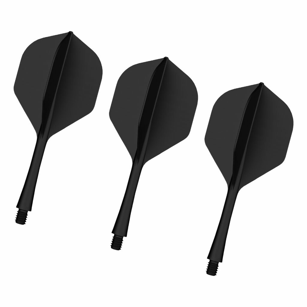 3 шт. Пластиковые стержни и оперения для дартса 2BA