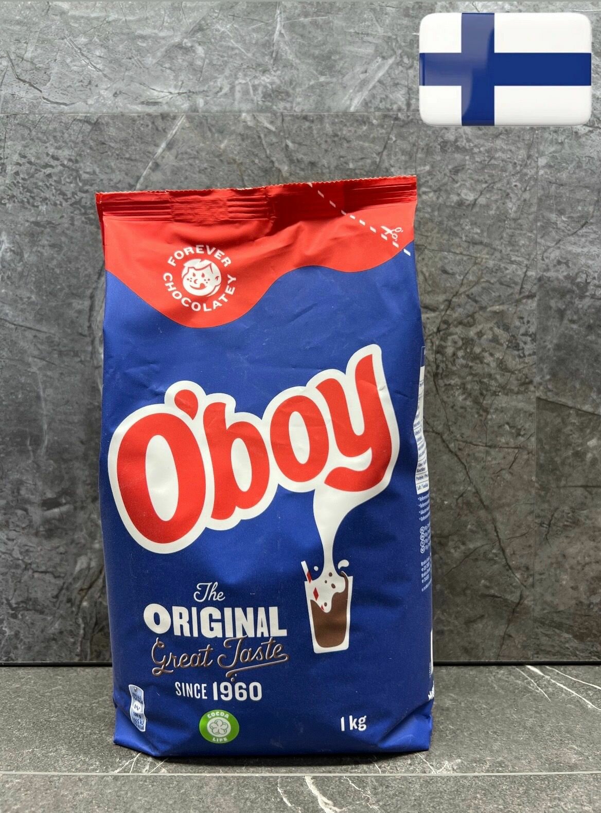 Какао O'boy Original 1 кг (Финляндия), Обой Оригинал