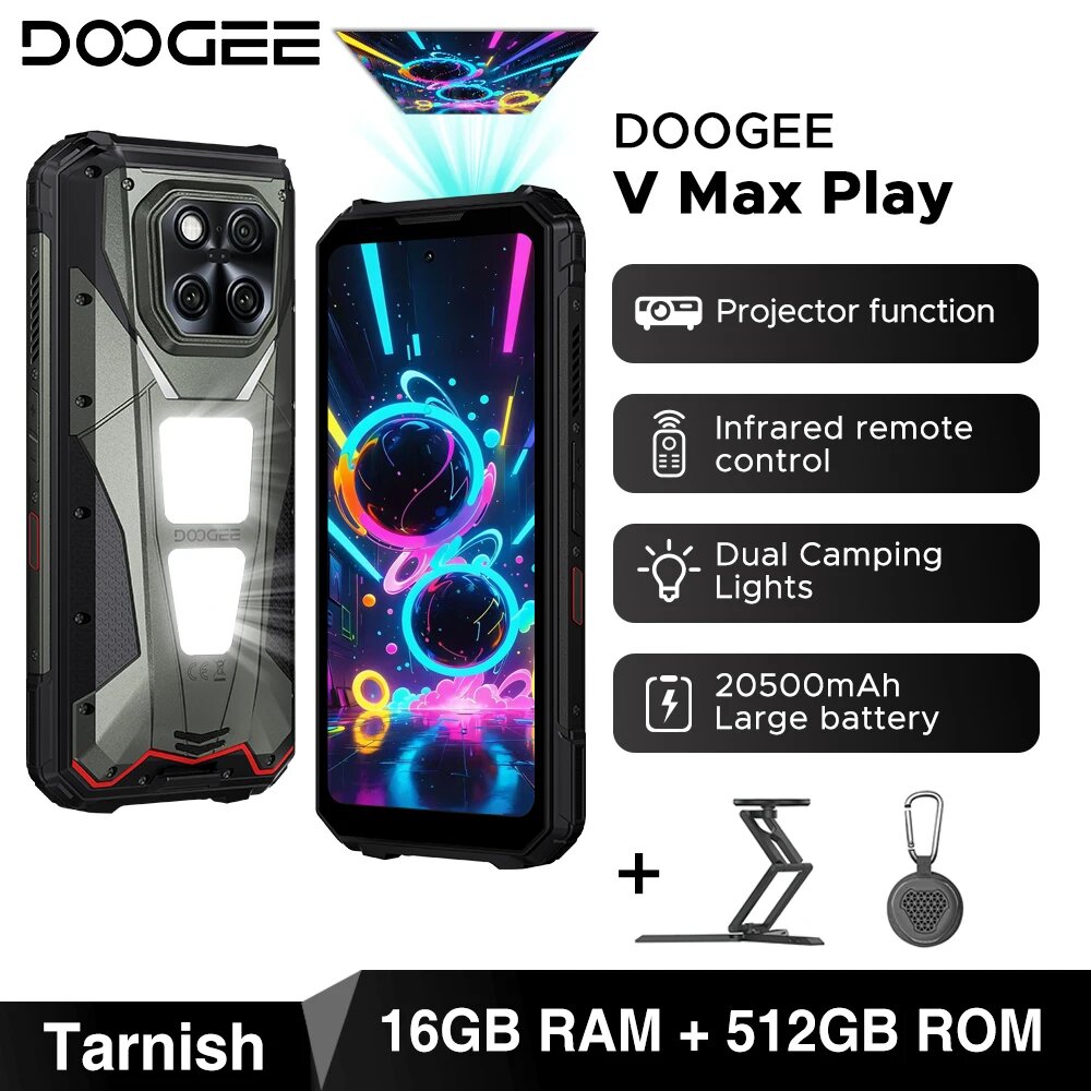 Смартфон Doogee V Max Play, 16/512ГБ, global