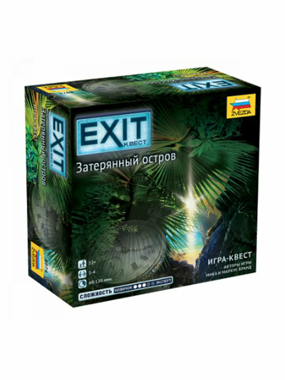Настольная детективная квест-игра Zvezda Exit-квест: Затерянный остров