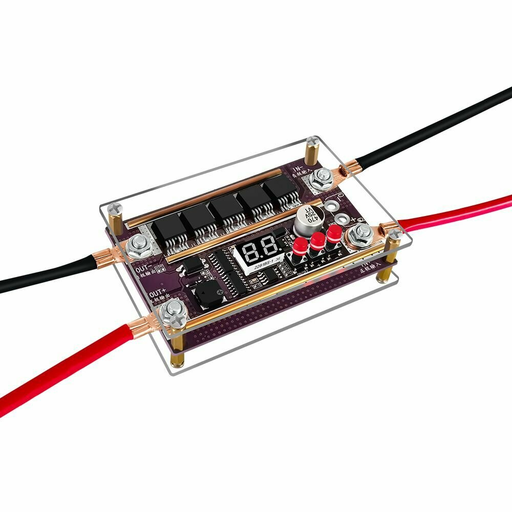 Плата управления для миниатюрного автоматического точечного сварочного аппарата 12 в для сварки аккумуляторов 18650