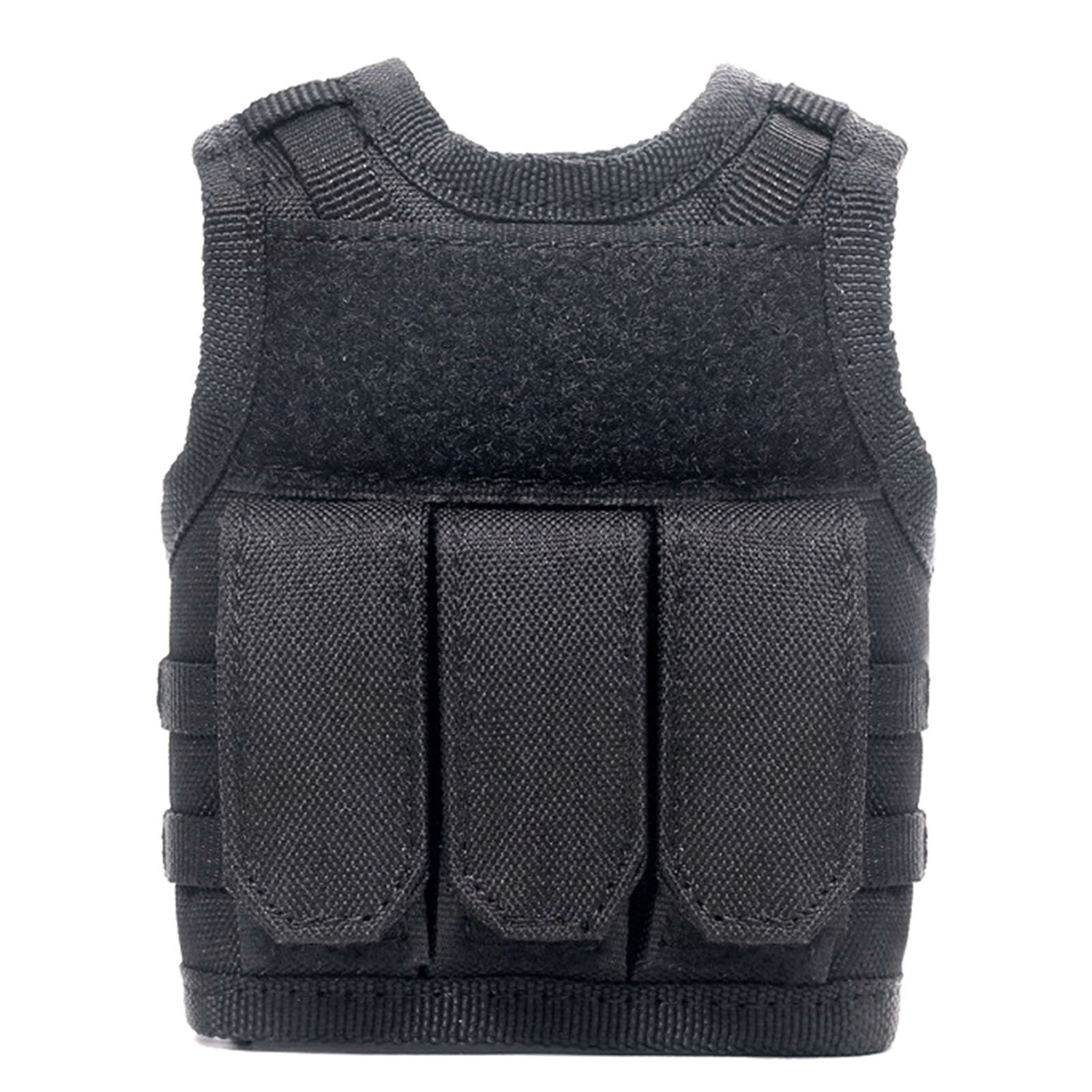 Mini Molle Bottle Vest Canned Beverage Beer Cover Bar Decoration Black