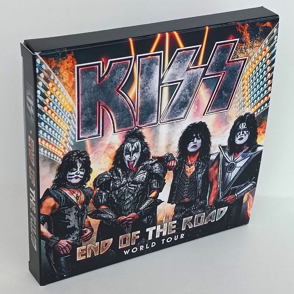 KISS Live in USA End Of The Road Tour 4xCD BOX SET (компакт диск)