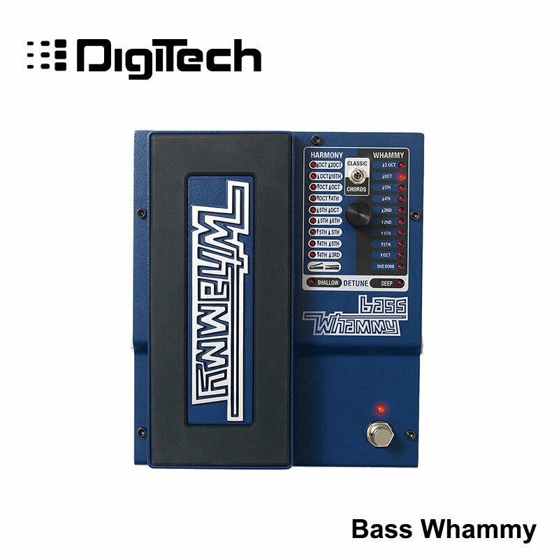 Digitech Bass Whammy Педаль эффектов с блоком питания и кабелями