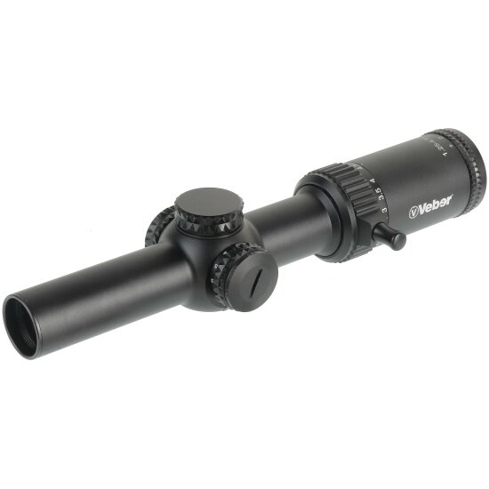 Прицел оптический Veber Wolf 1.25-4.5х26 IR FD07 Загонник