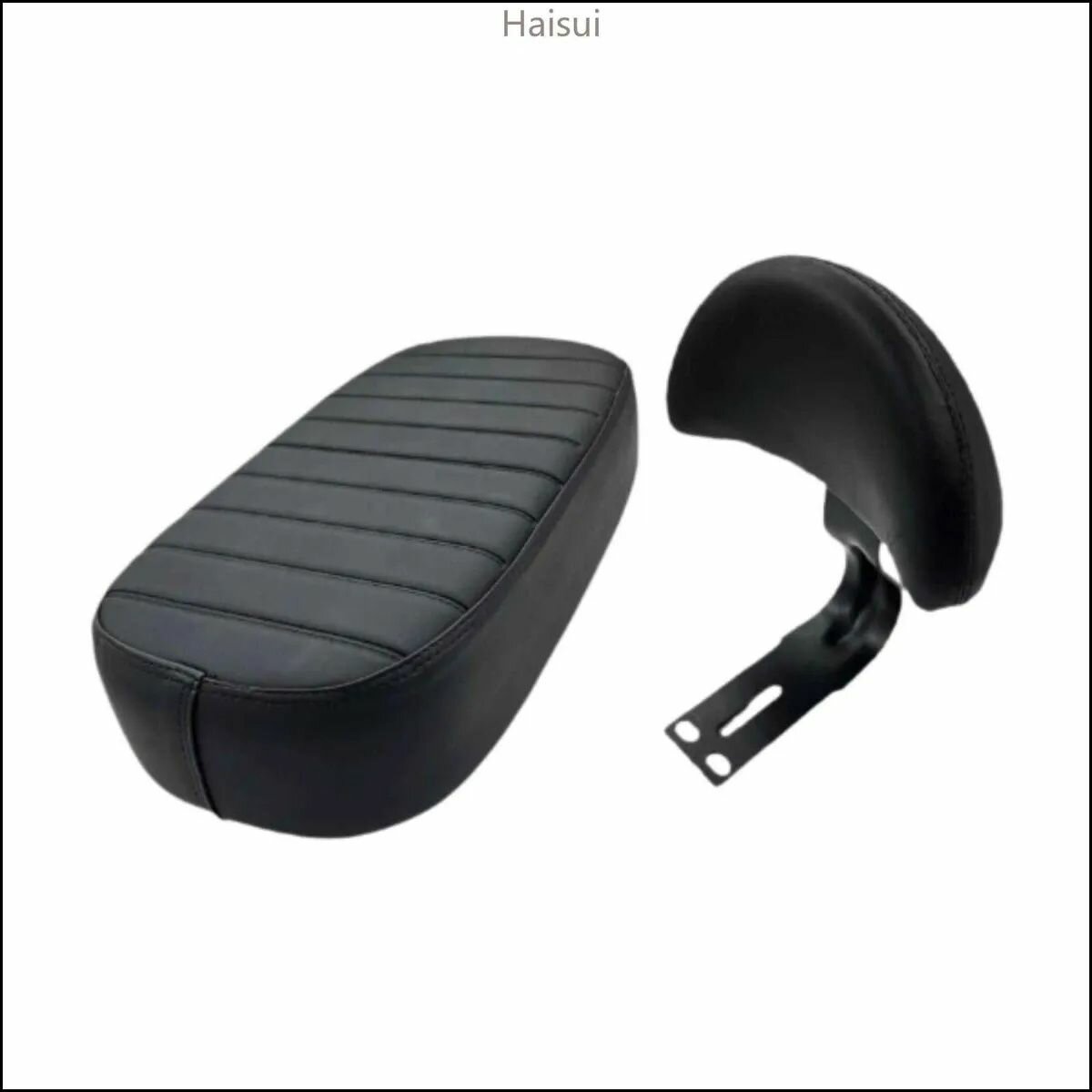 Пассажирское сиденье заднее для электровелосипеда с премиум спинкой увеличенного размера