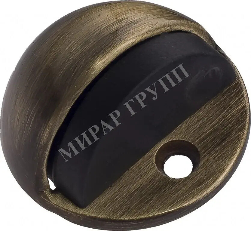 Упор дверной напольный Venezia ST4 лакированная бронза