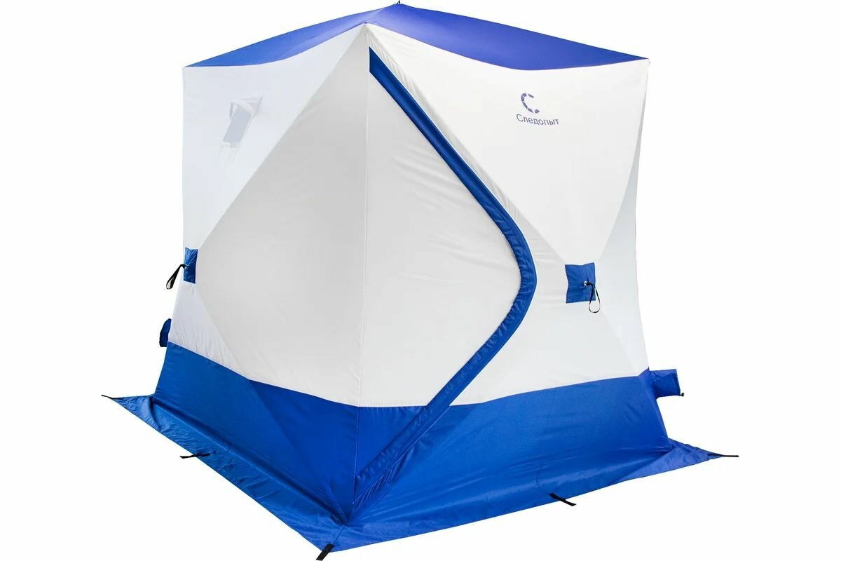Палатка Следопыт "Long" PF-TW-38, зимняя, кемпинговая, стеклопластиковый каркас, двухместная