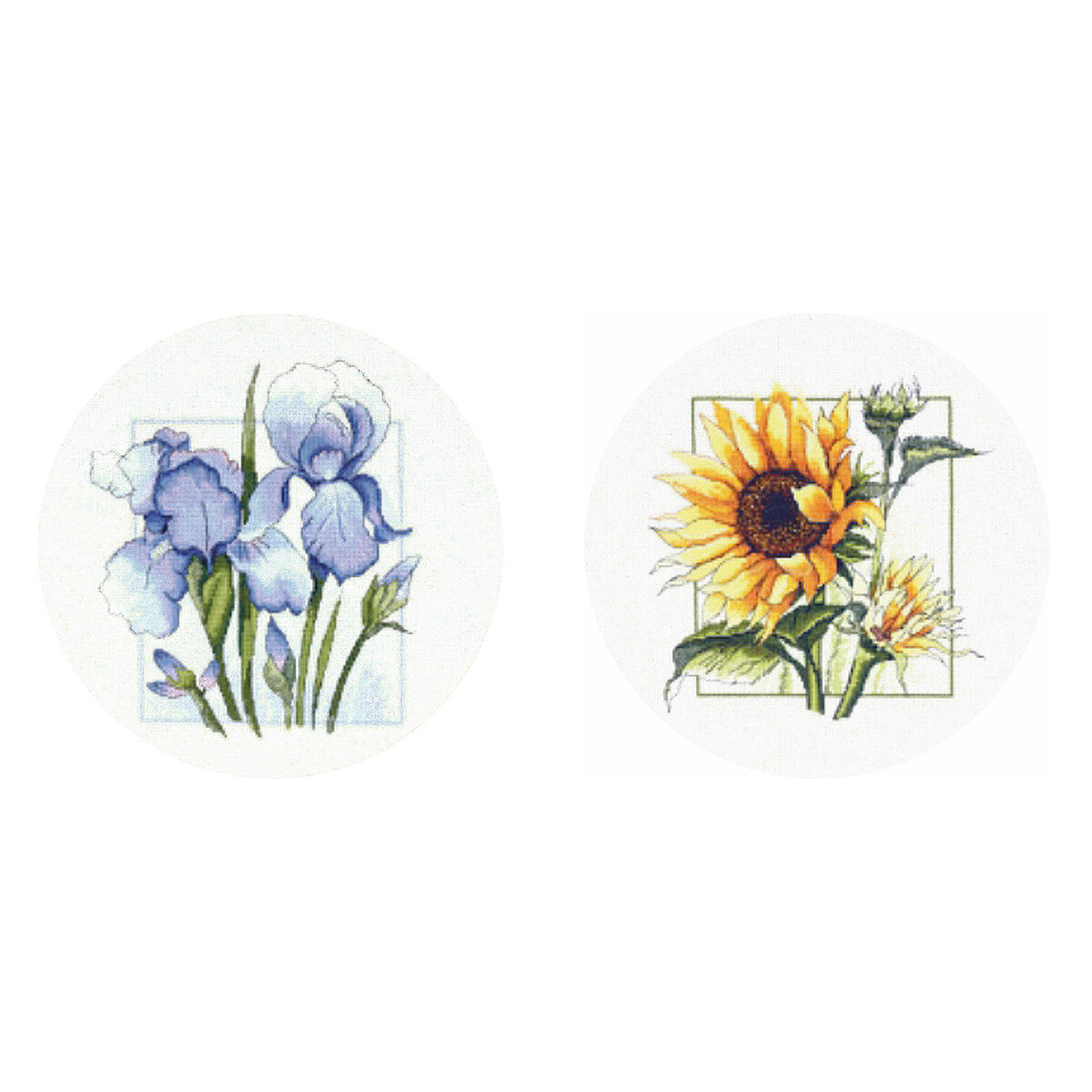 Игольницы магнитные 'Мелодия цветов' Hobby&Pro набор, 25*3 мм, 2 шт (упак)