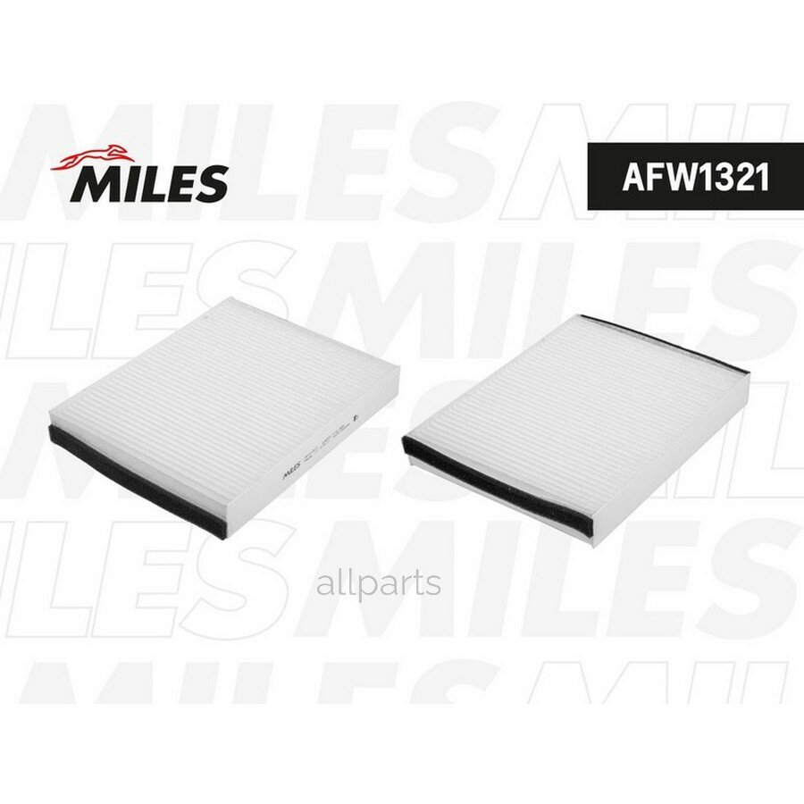 MILES AFW1321 Фильтр салона FORD FOCUS/KUGA/C-MAX/VOLVO V40 10-