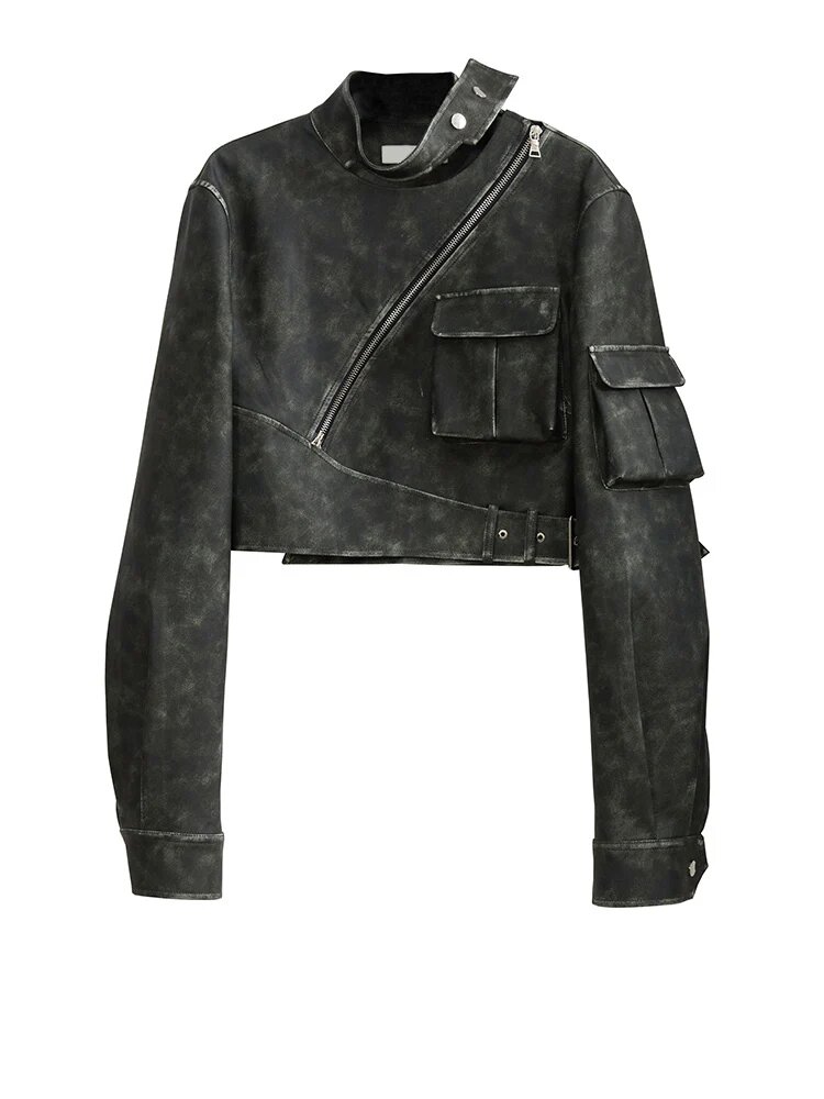 Куртка кожаная