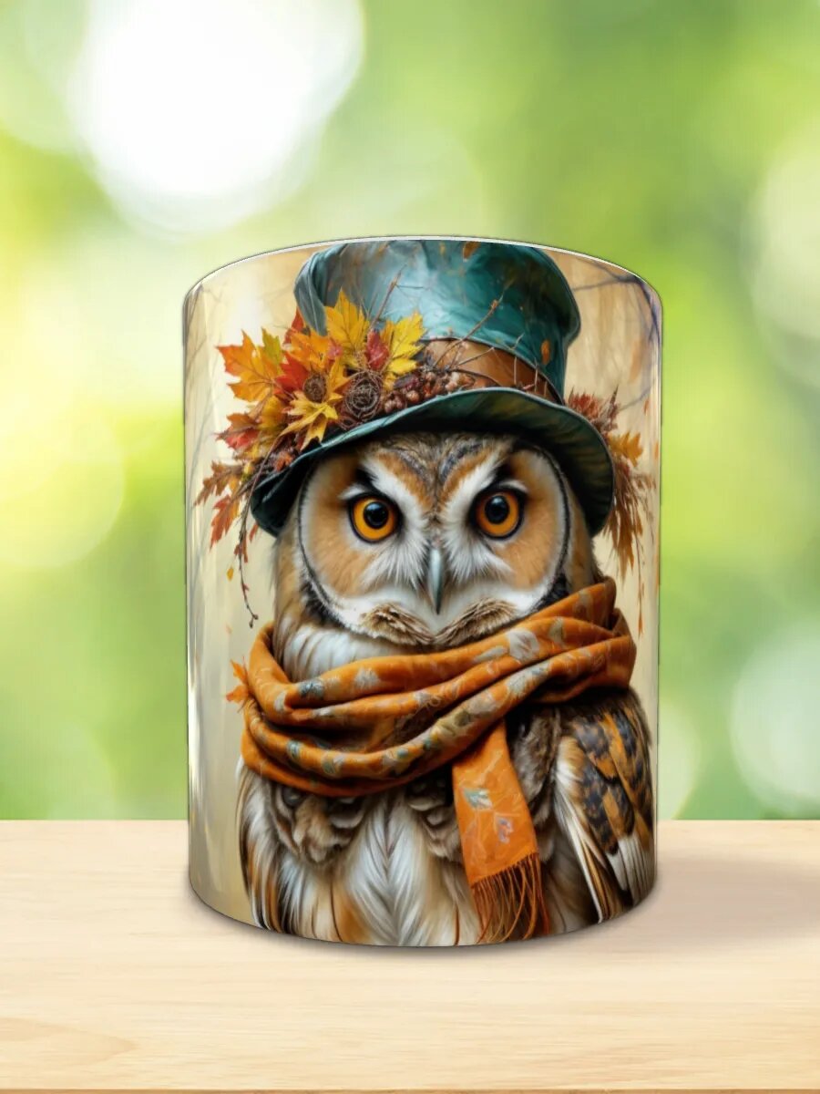 Кружка Сова в шляпе