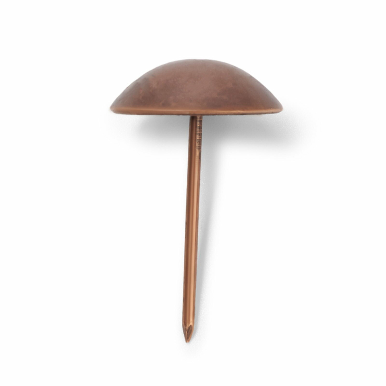 Гвозди декоративные, обивочные, 25x39 мм, медь, 100 шт, область применения: декоративная отделка мебели