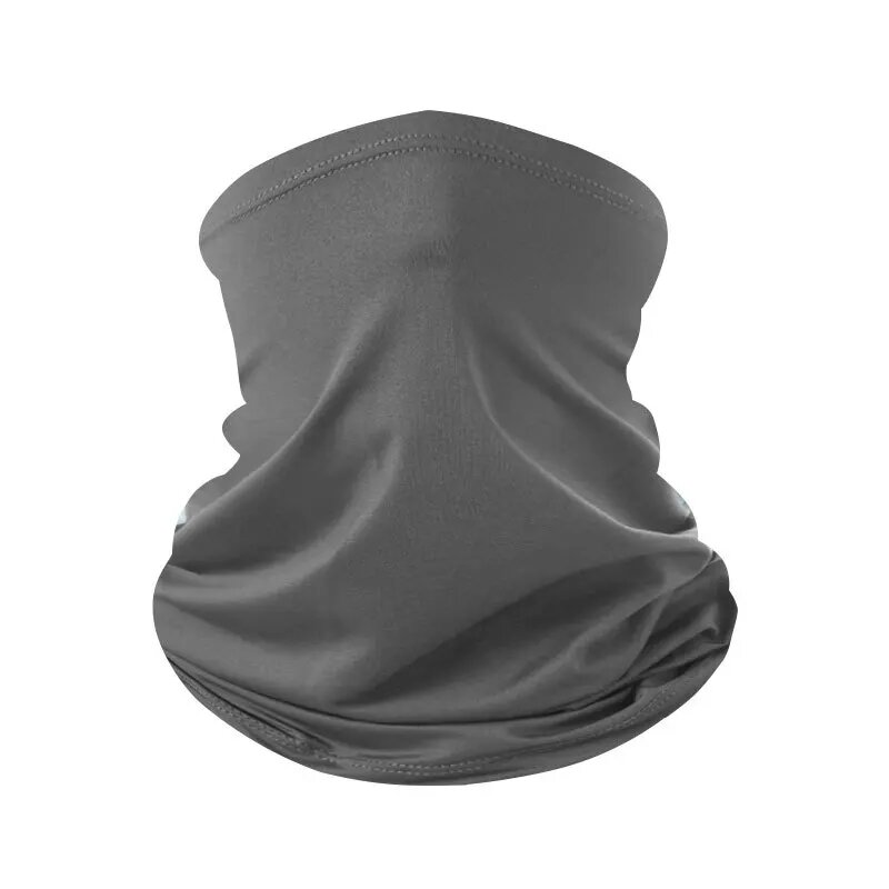 Спортивный шарф-снуд серый Dark gray