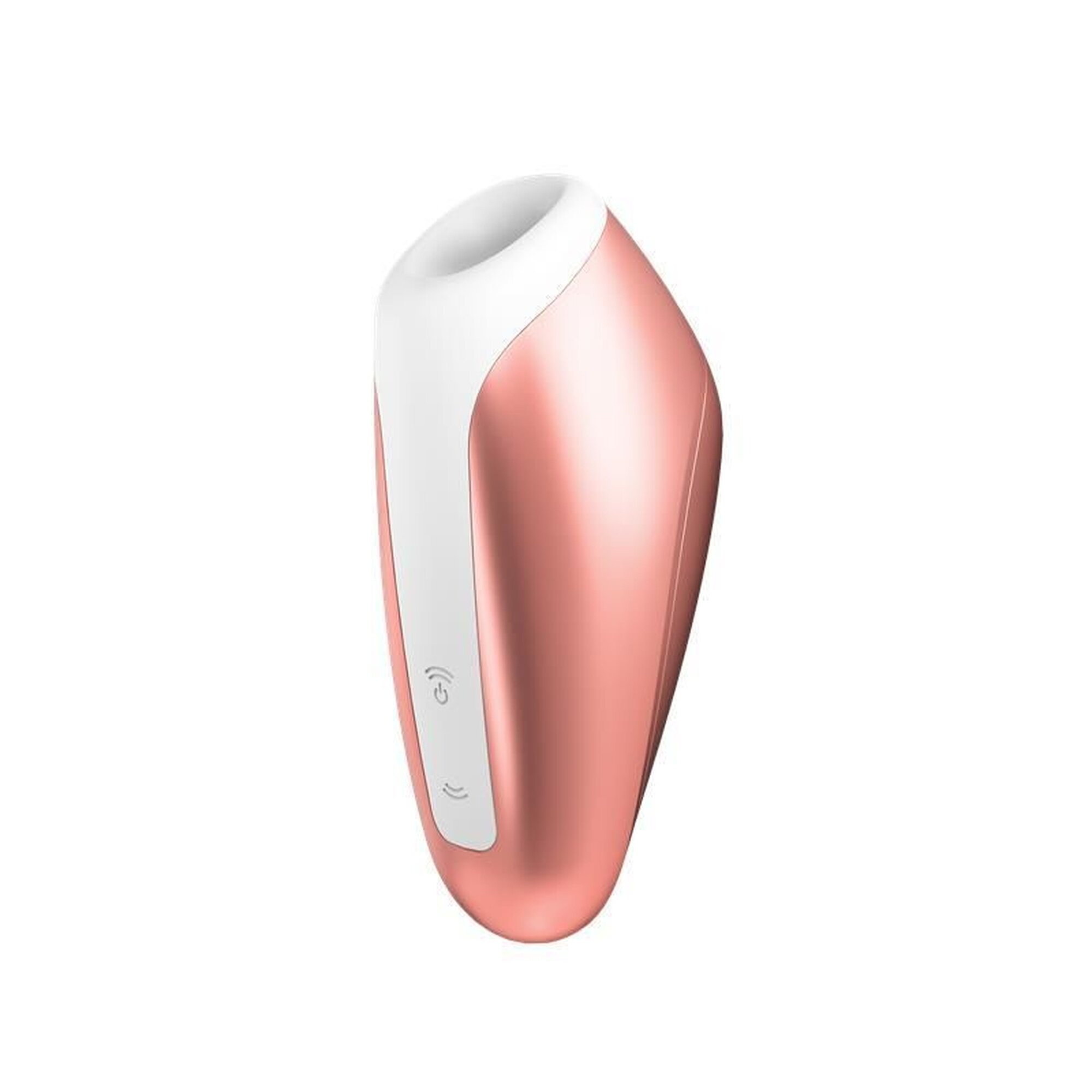 Клиторальный стимулятор Satisfyer Love Breeze, силикон, водонепроницаемый, 11 режимов, бежевый