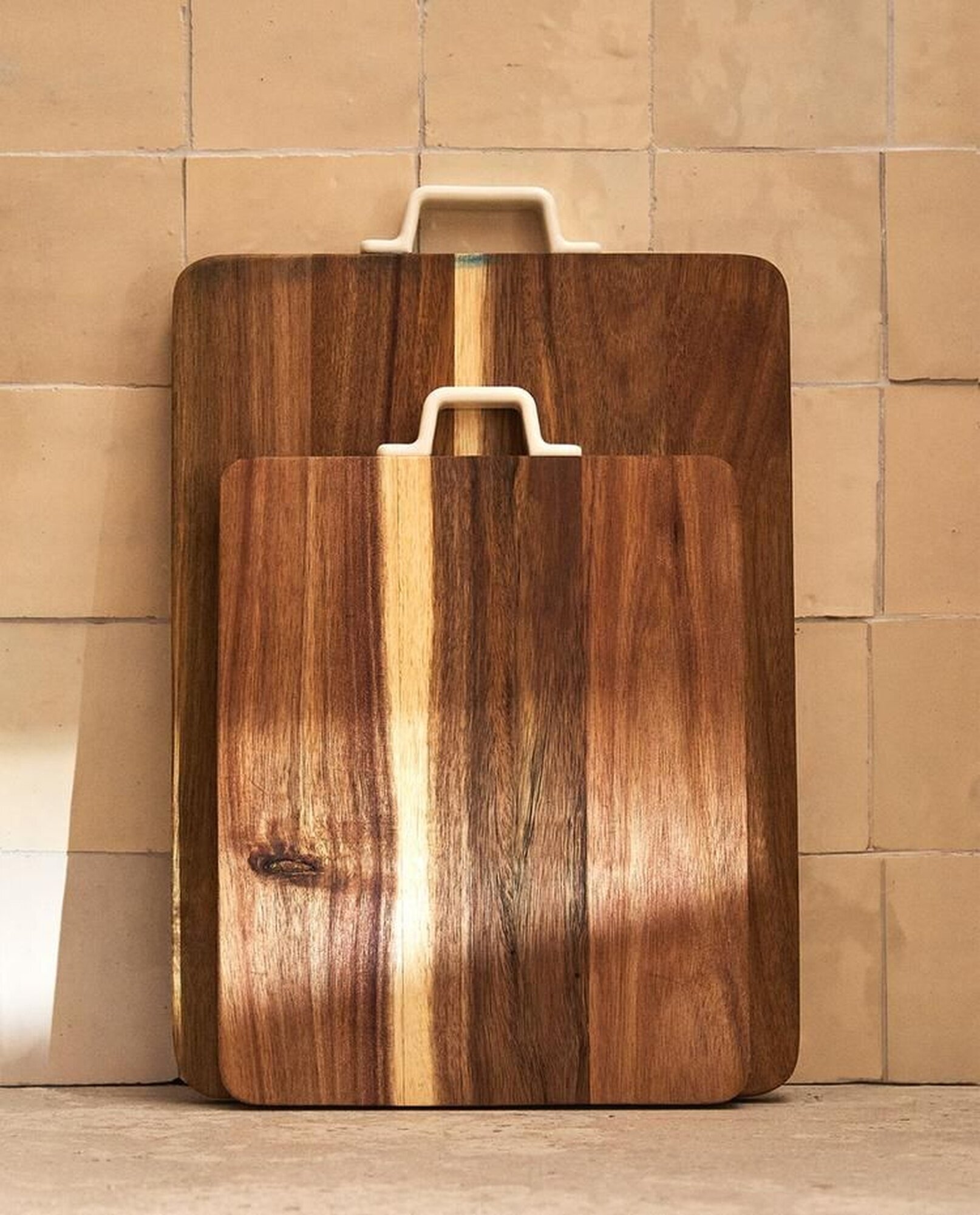 Деревянная разделочная доска, 2 x 36x 26,5 см, коричневый, ZARA HOME, 6260/754-1