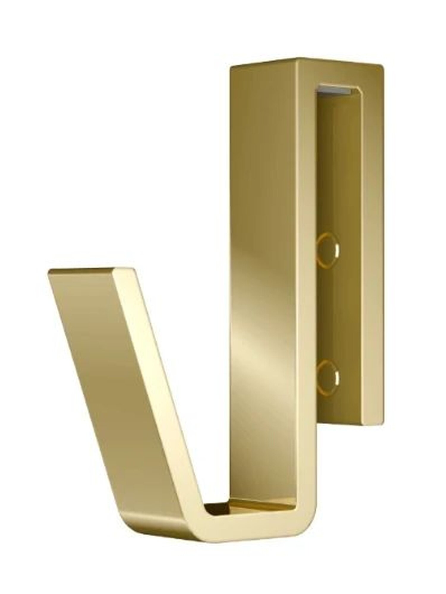 EXCELLENT Крючок для крепления на стекло, в ванну, толщиной 6-10 мм, золотой