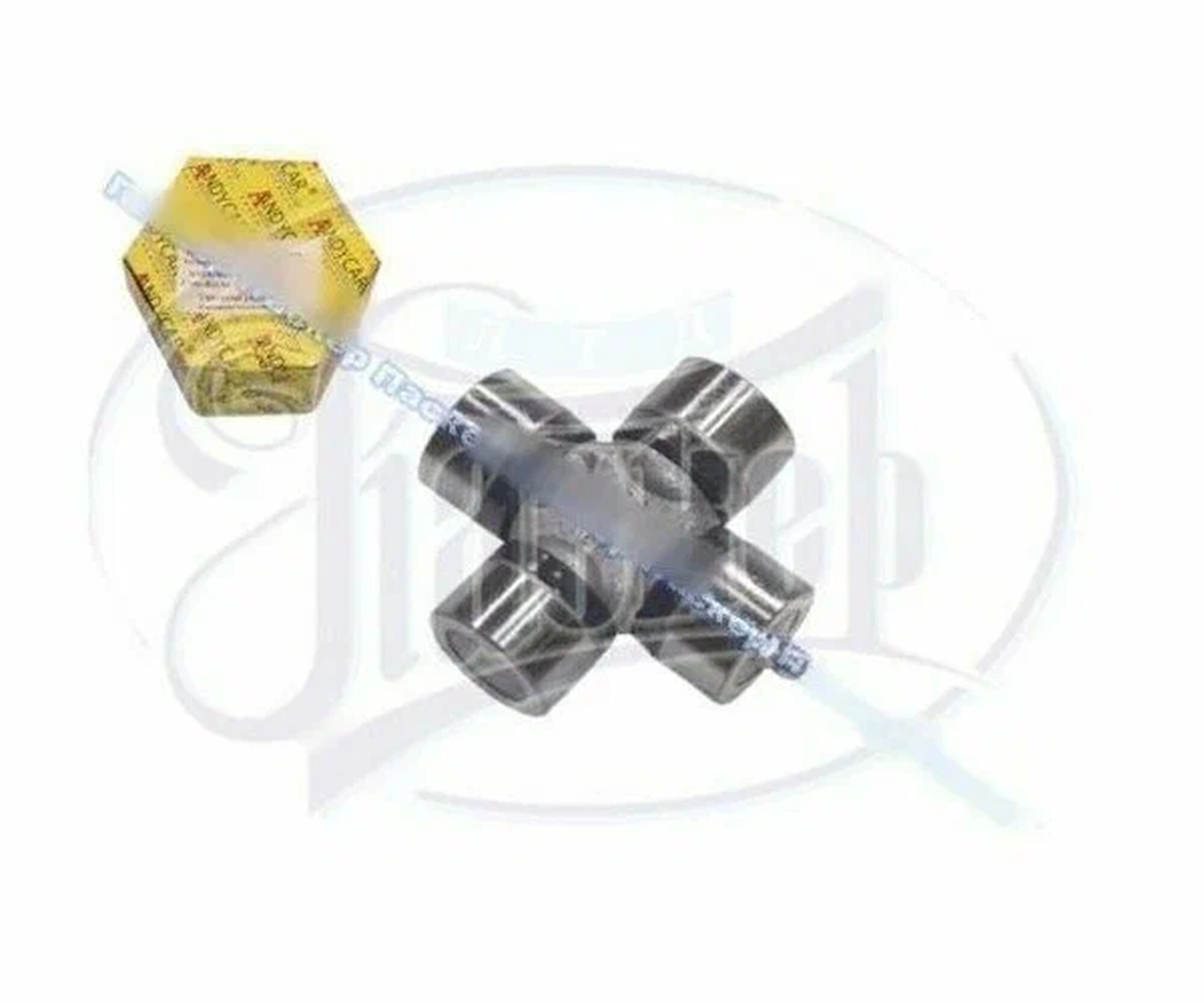 Крестовина кардана Andycar T00046, для 2121, металл, длина 47 мм, черная