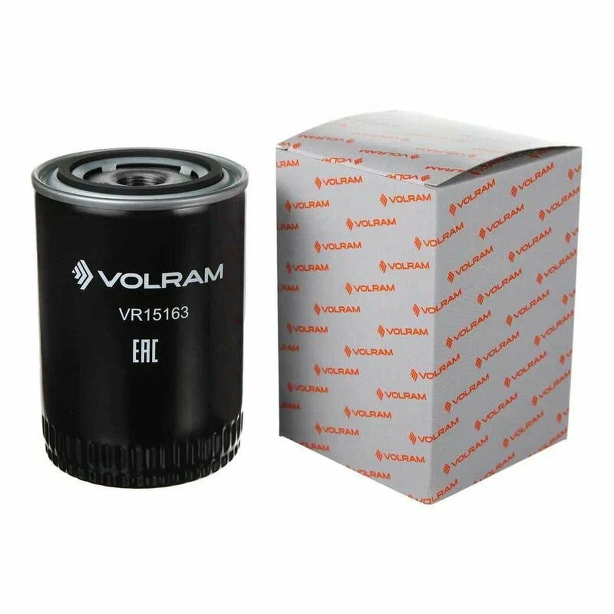 Фильтр масляный VOLRAM VR15163, для ГАЗ 3302 и других моделей, OEM-номера MK666096 и др.