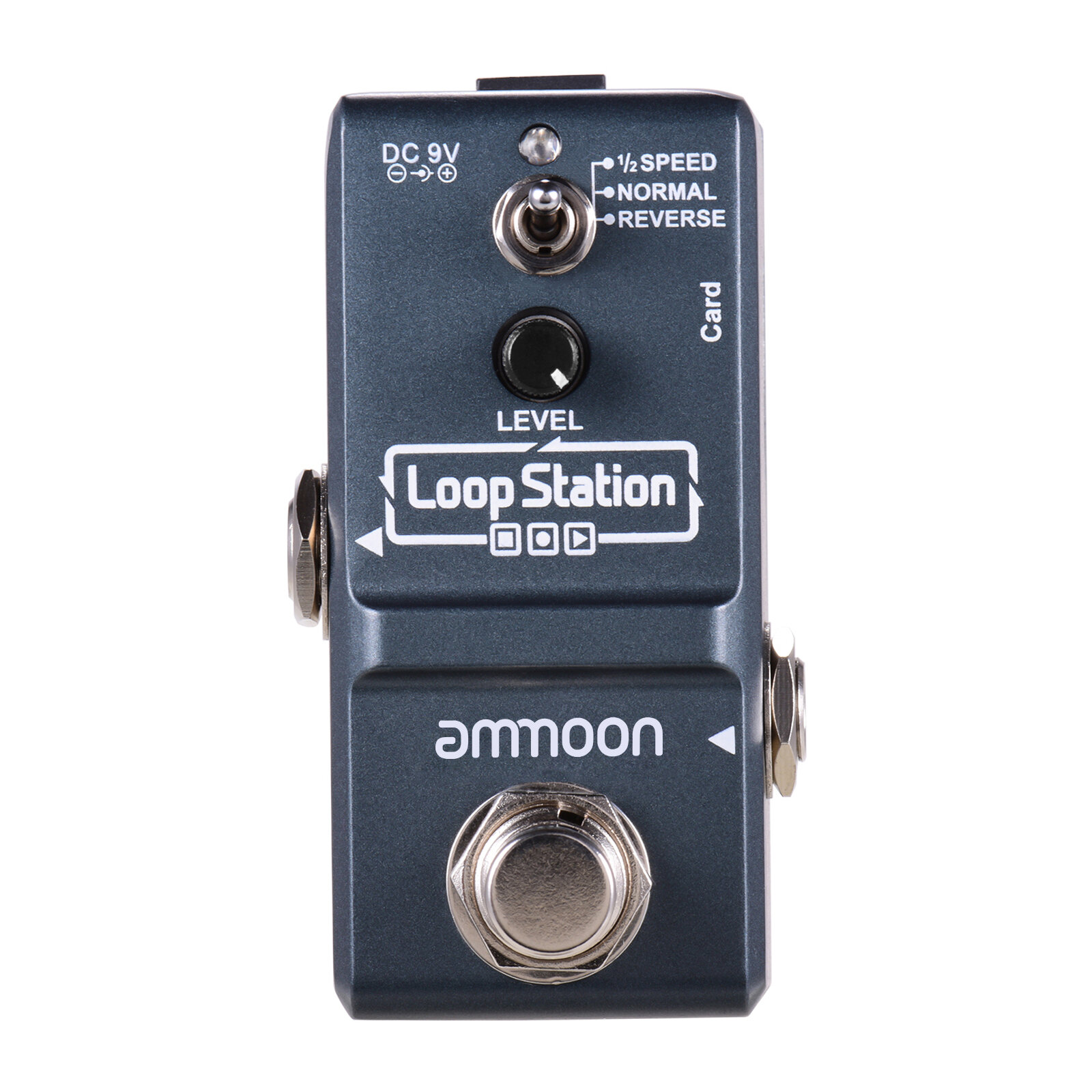 Ammoon Loop Station Mini Guitar Looper Педаль эффектов 10 минут Время записи 3