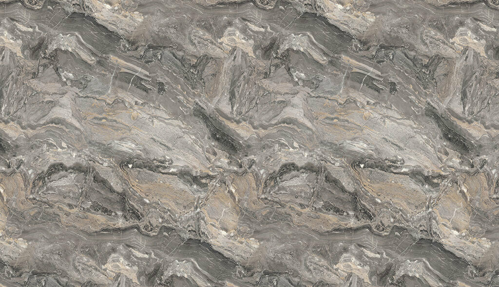 Столешница для кухни Egger 600х600x38мм с торцевыми планками. Цвет - Мрамор Чиполлино серый